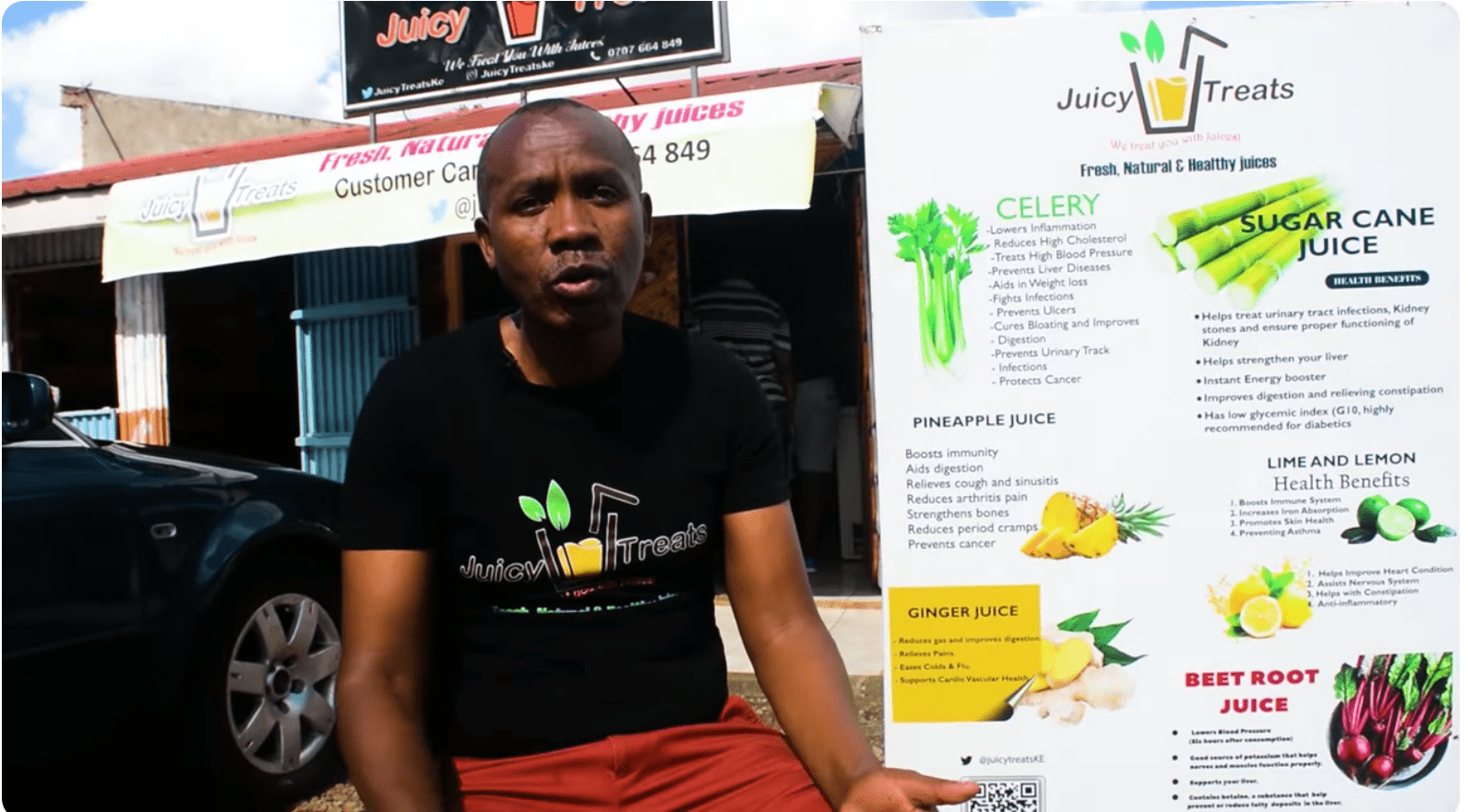 Peter Mwaniki: Son Of Mama Mboga Finds Success In Sugarcane Juice ...