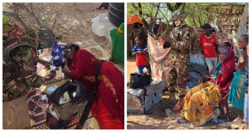 KDF Soldiers on Patrol Save Life of Sick Woman:"Friend in Need ...