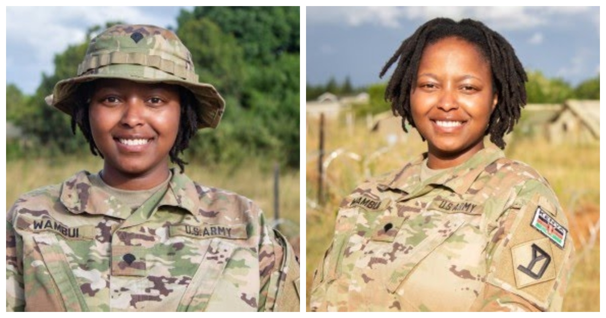 Dalya Wambui: Kenyan Woman Working With U.S. Army Overjoyed After ...