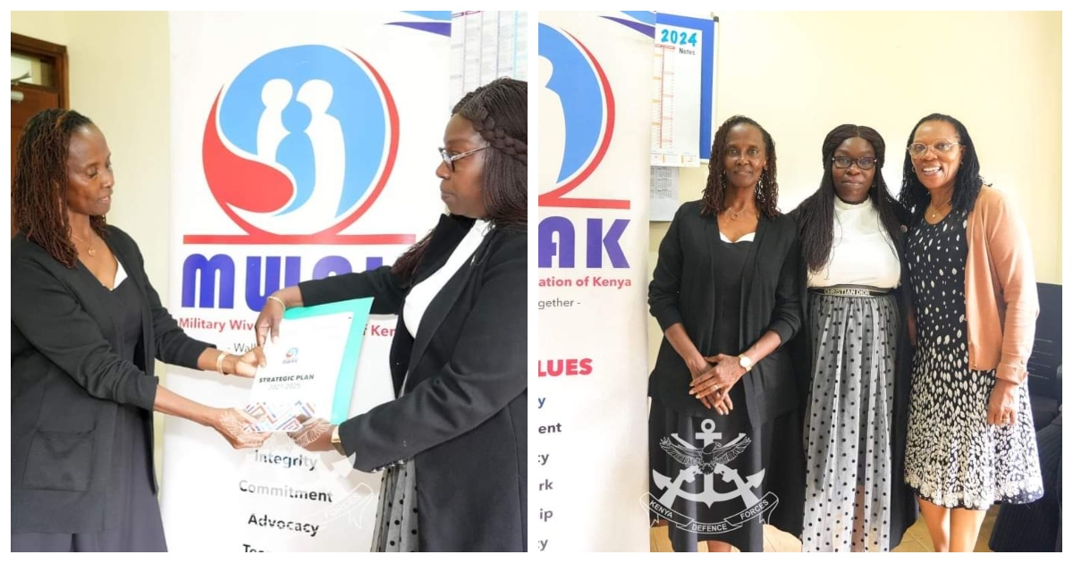 Aileen Ogolla: General Ogolla's Widow Emotionally Hands Over Leadership ...