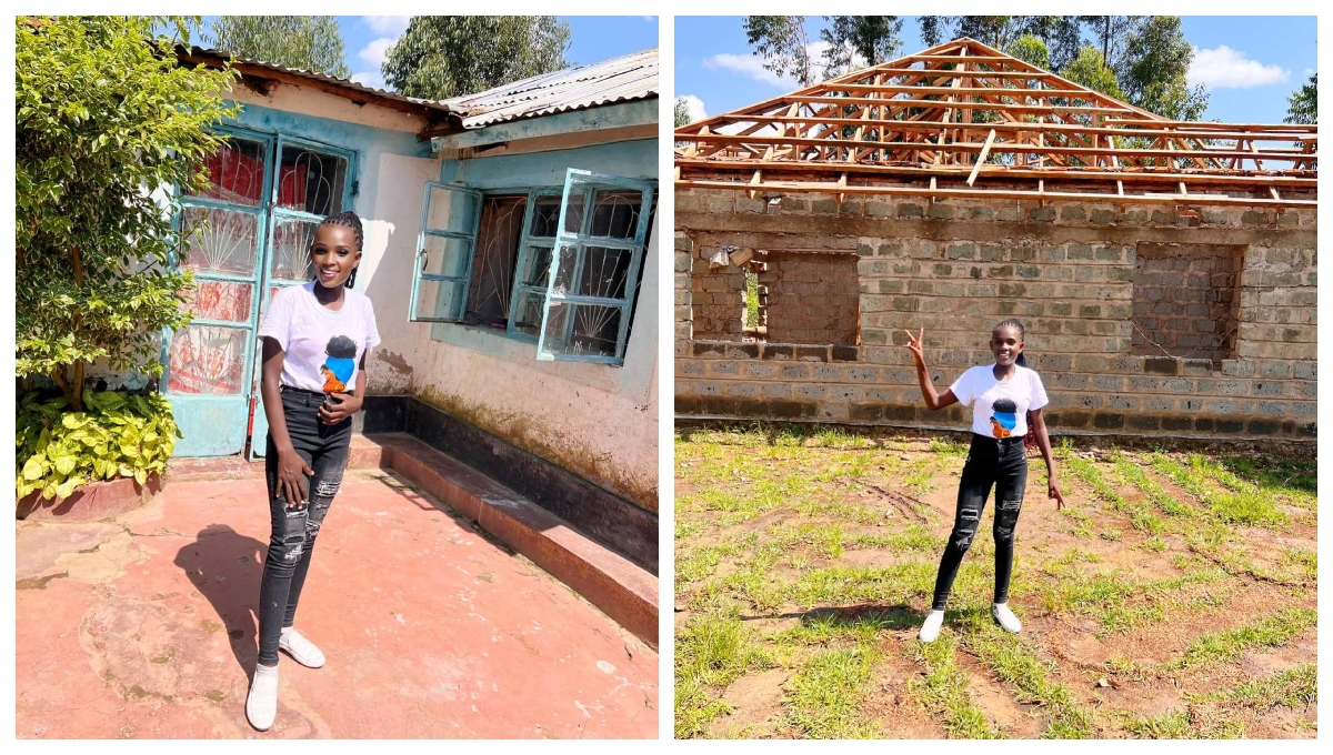 Dem wa Facebook Shows Off House She's Building For Her Parents ...