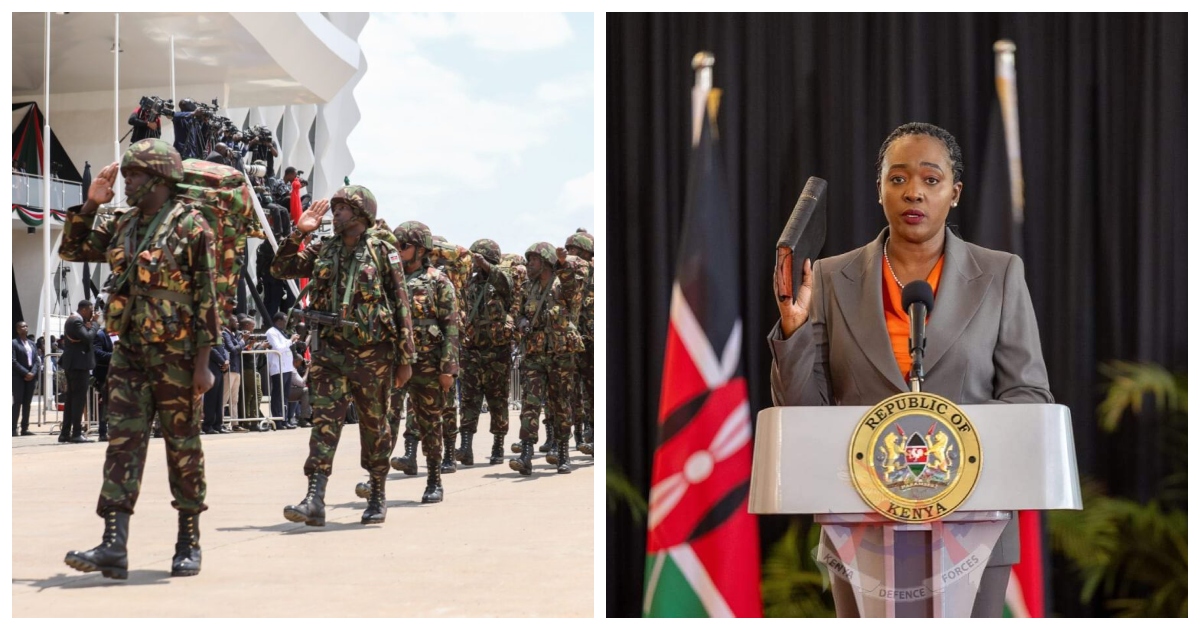 Soipan Tuya: Ministry of Defence Welcomes New Cabinet Secretary | whownskenya