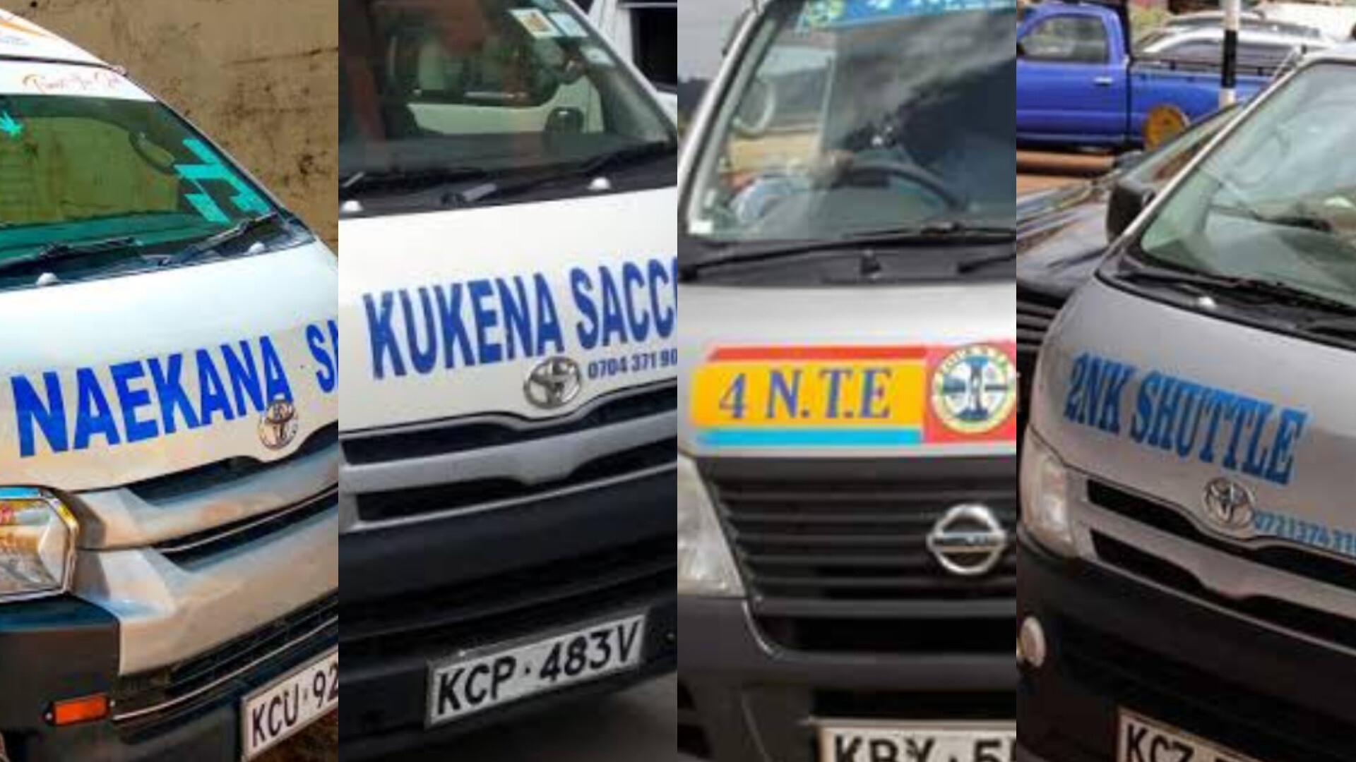Acronyms of Popular Matatu Saccos and What They Mean - whownskenya